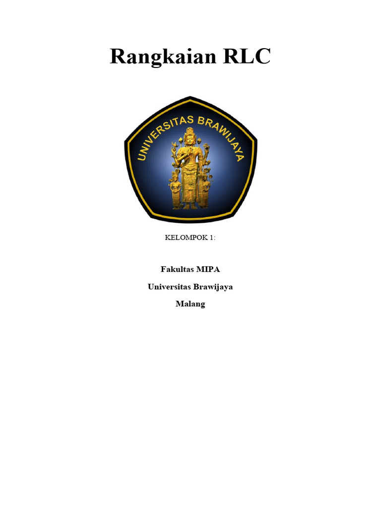 Aplikasi Rangkaian RLC | PDF | Metode & Bahan Ajar | Sains & Matematika