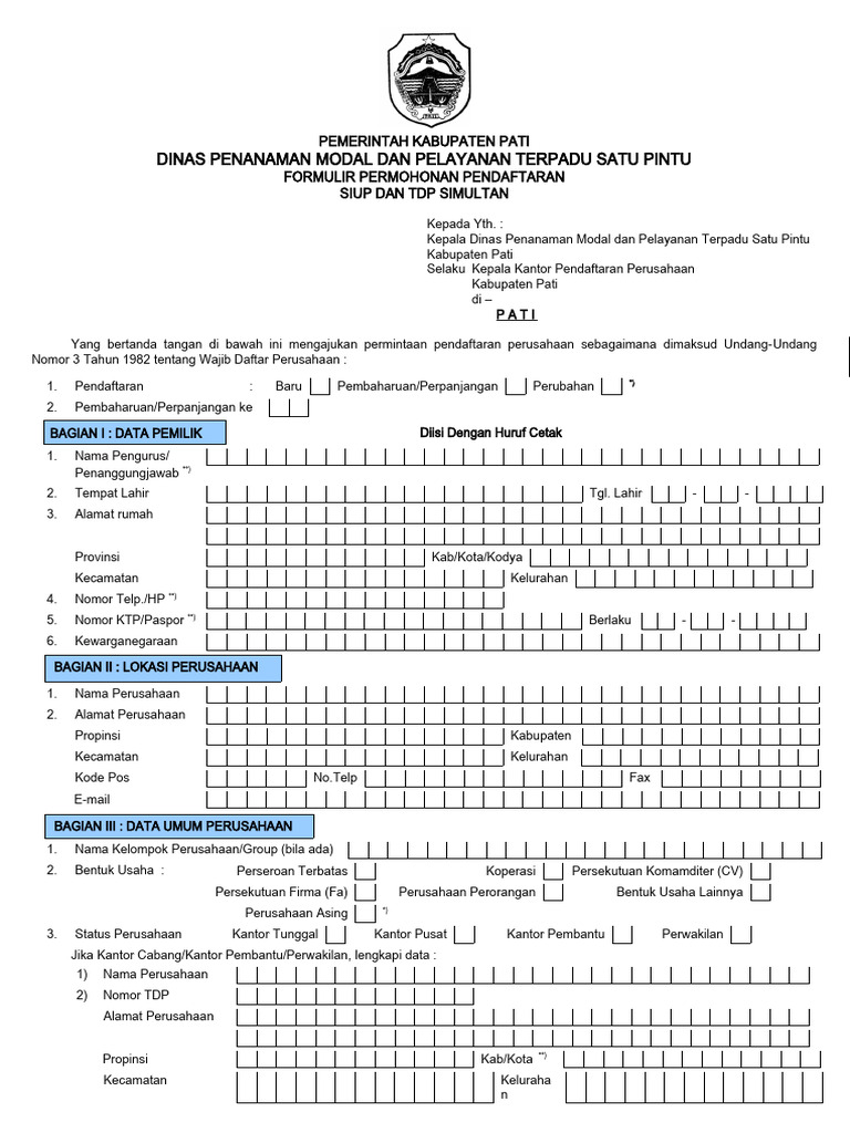 Form20 13 57 53 51155 FormSIUPTDP | PDF