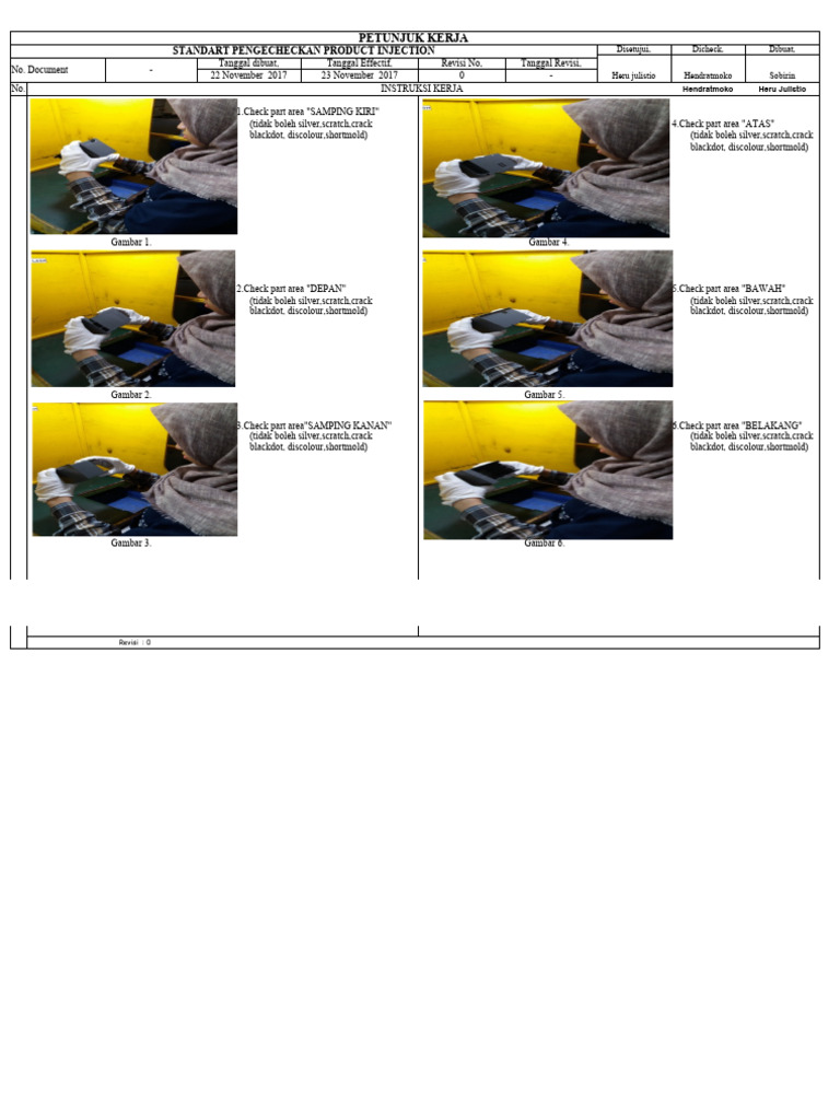Standart Point Check Injection | PDF