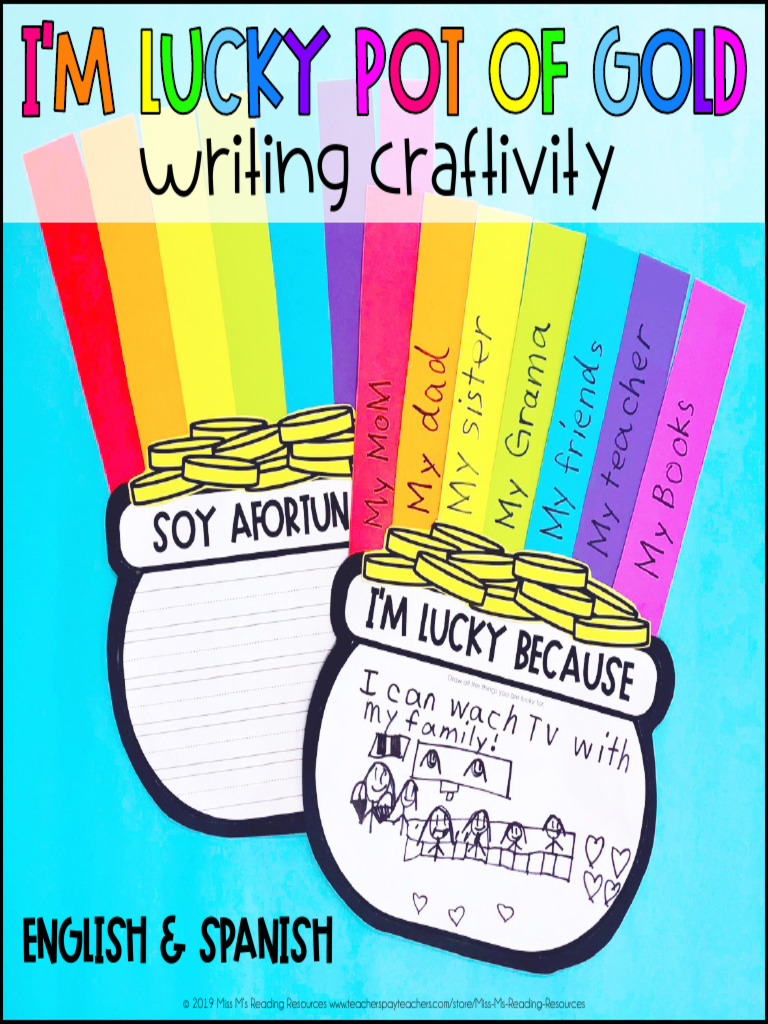 Writing Craftivity: English & Spanish | PDF
