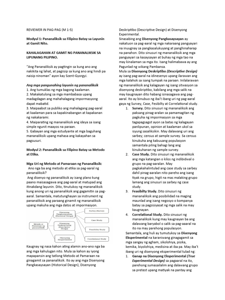 Pagpag Reviewer. | PDF