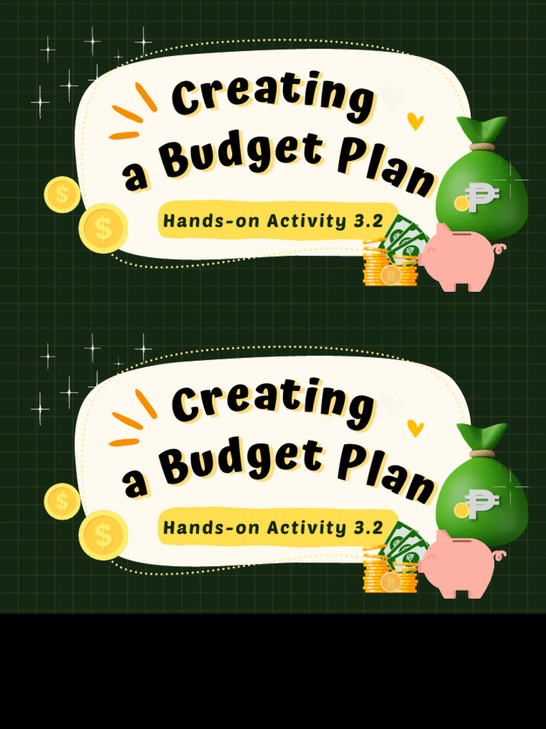 Hands-on+Activity+3 2+Creating+a+Budget+Plan | PDF