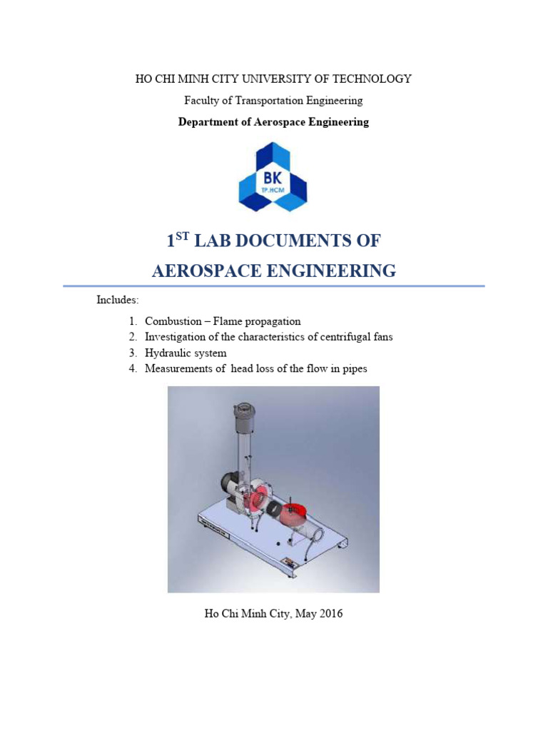 Aerospace Engineering Lab 1 Document | PDF