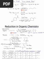 Organic Chemistry Reactions Cheat Sheet | PDF