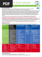 Waste Collection Calendar 2024 - Access | PDF | Municipal Solid Waste ...