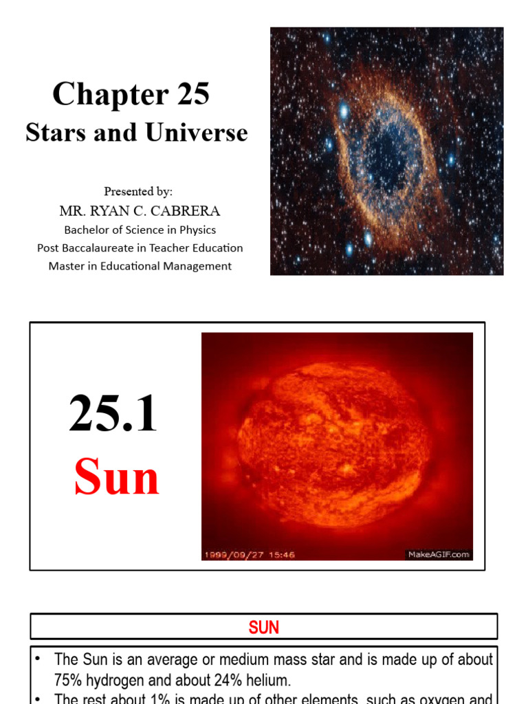 CH 25 Stars and Universe | PDF