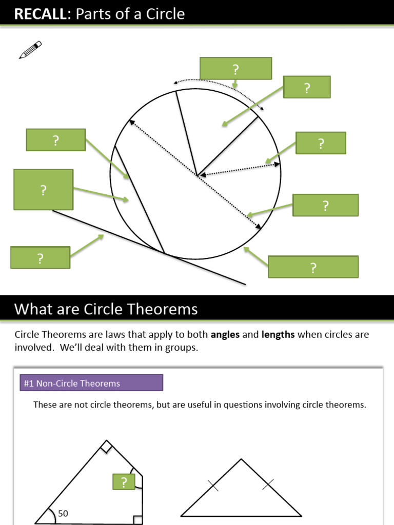 Chapter 19 - Angle Relationships in Circles | PDF