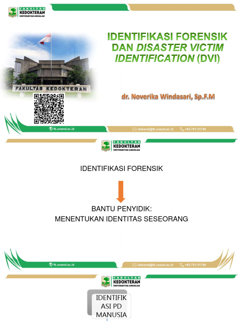 KP 4.2.4.8 Identifikasi Forensik Dan DVI | PDF