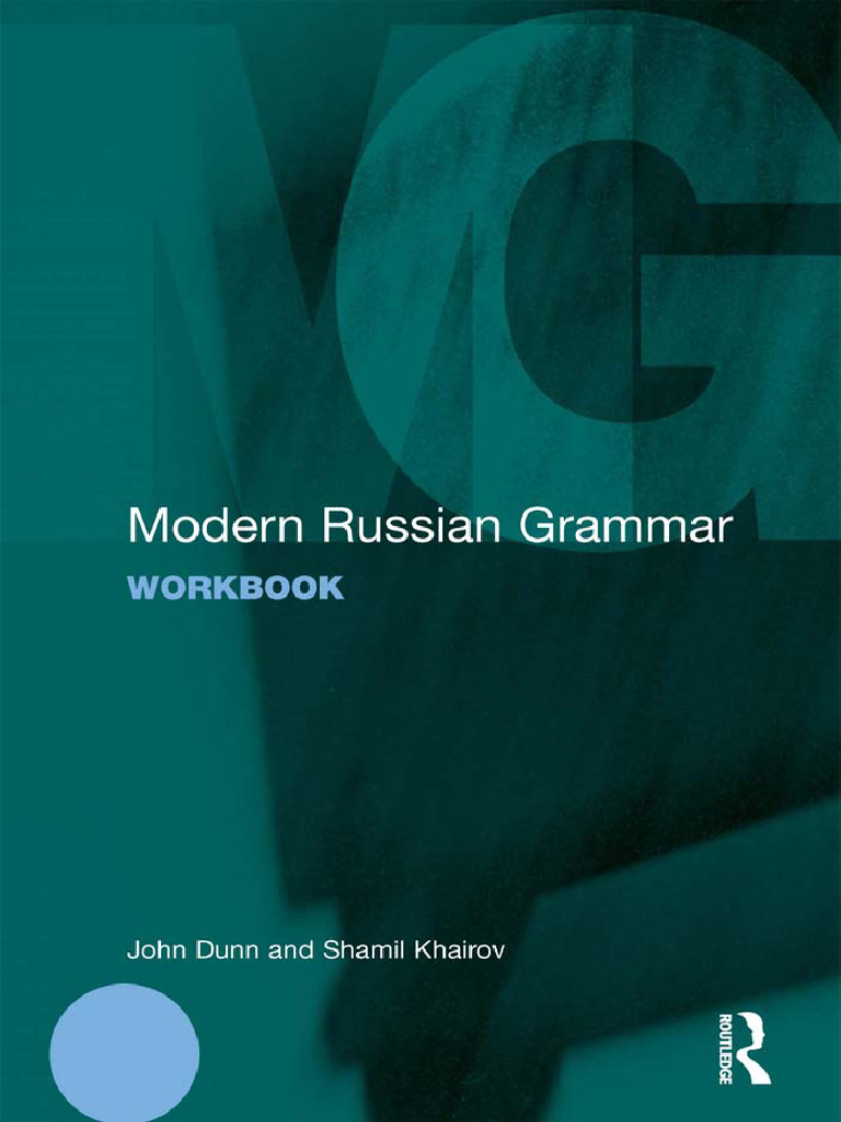 Routledge Modern Russian Grammar Workbook | PDF | Language Arts ...