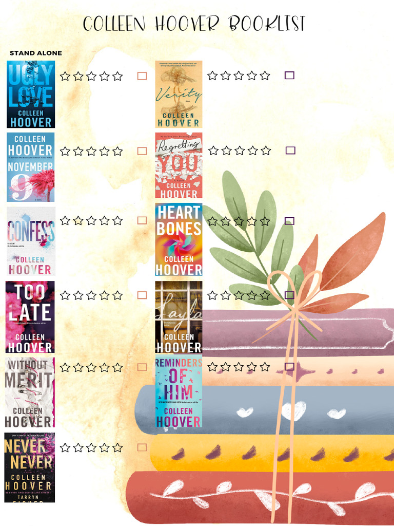 Colleen Hoover Books | PDF