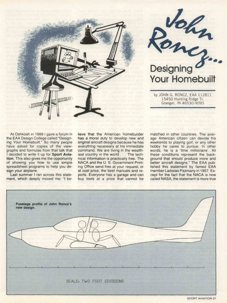 Designing Your Homebuilt J.Roncz | PDF