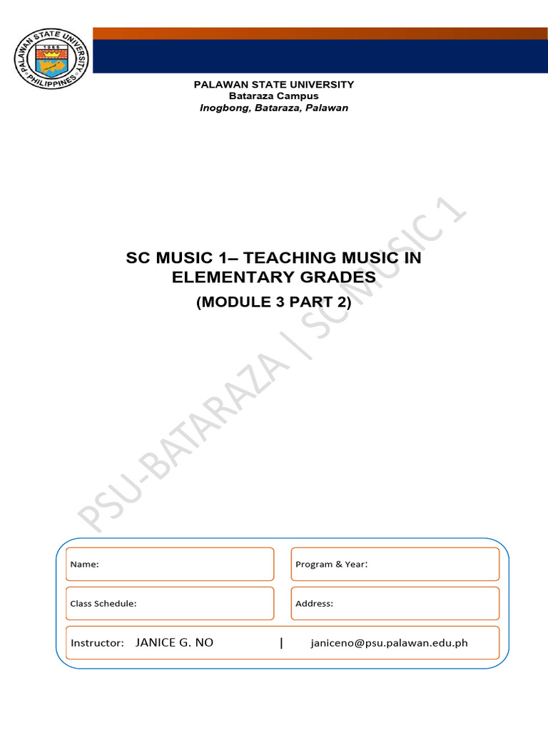 TM. Module 3. Melody PART 2 | PDF