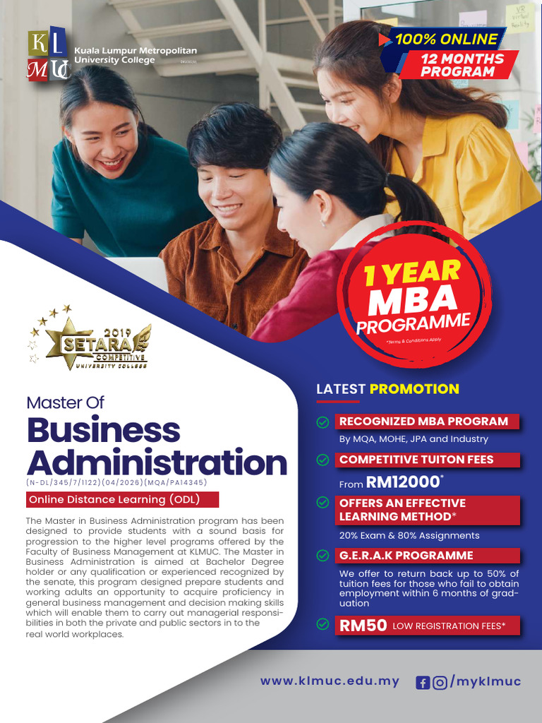 MBA v1 | PDF