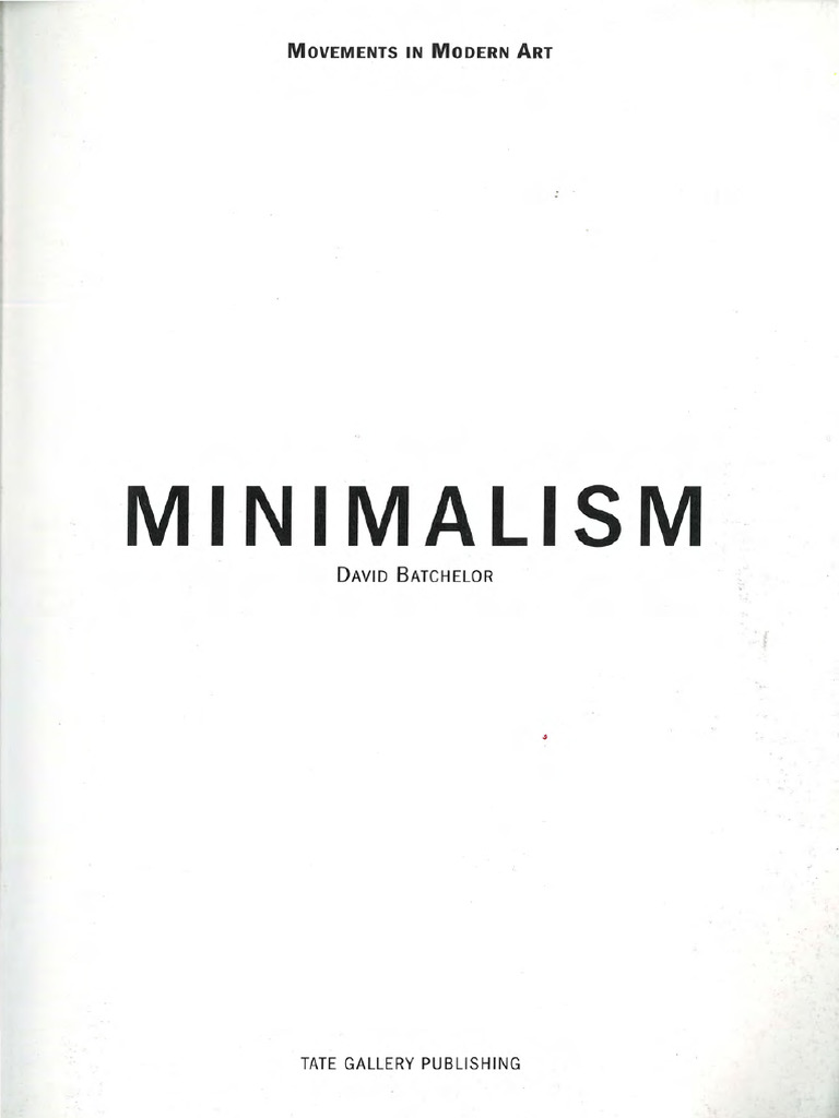 MINIMALISM | PDF