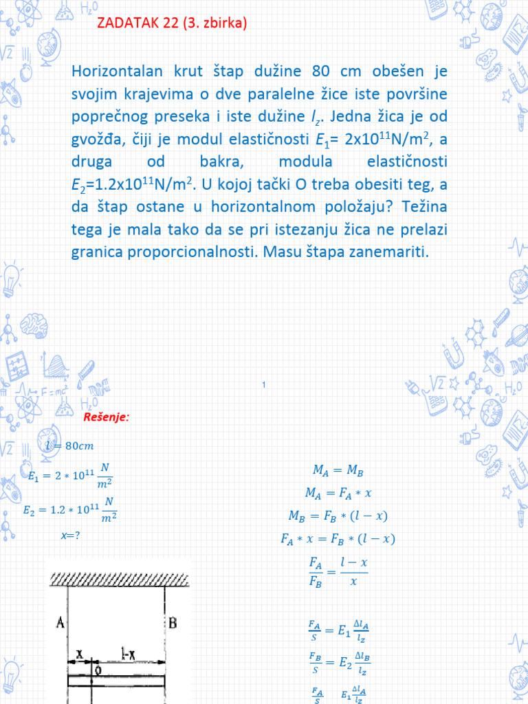 Termin Fizika Zadaci | PDF