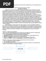 Reynang Matapat Maikling Kuwento - Grade 7 | PDF