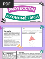 Proyección Dimétrica | PDF | Perspectiva (Gráfica) | Geometría