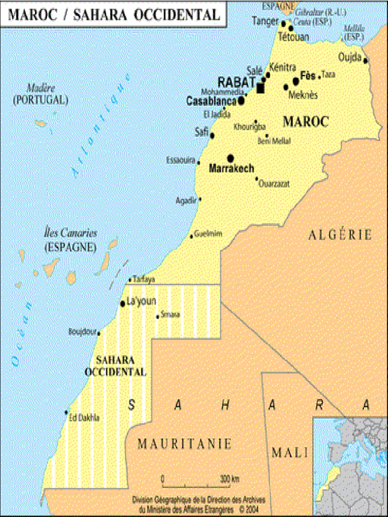 Map Maroc 2 | PDF