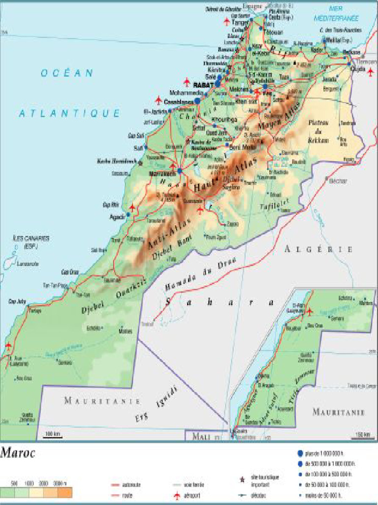 Map Maroc 1 | PDF