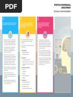 EEF Effective Professional Development Guidance Report | PDF | Teachers ...