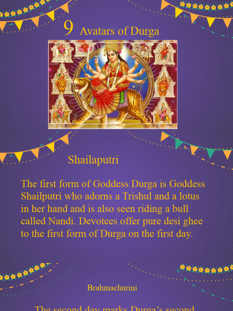 9 Avatars of Durga | PDF