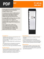 Traka Touch Pro L Datasheet A4 | PDF | Computers