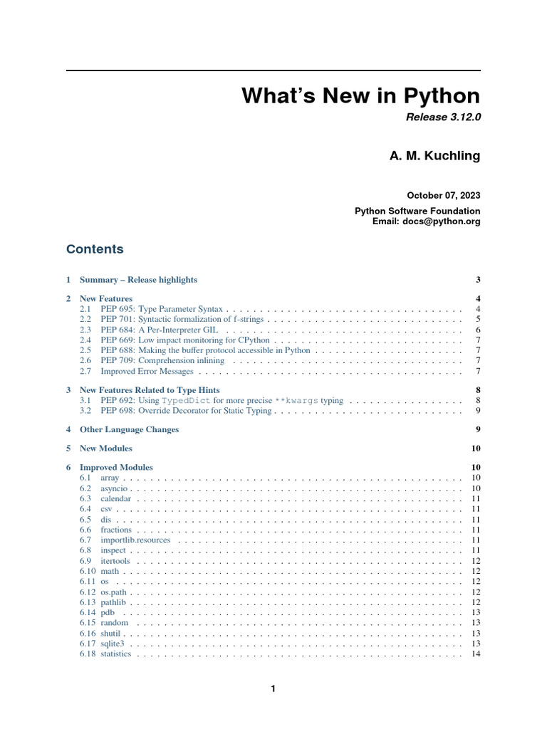 Whatsnew | PDF