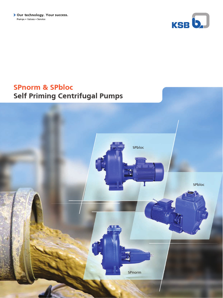 Catalogo KSB SPBloc | PDF | Pump | Screw