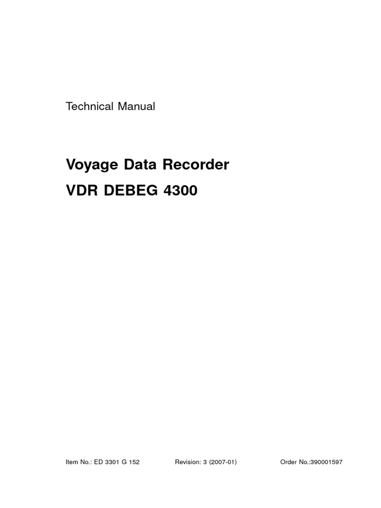 Manual DEBEG4300 | PDF