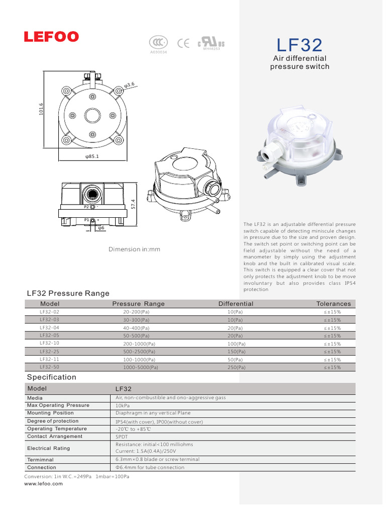Sensor Lefoo - lf32 | PDF
