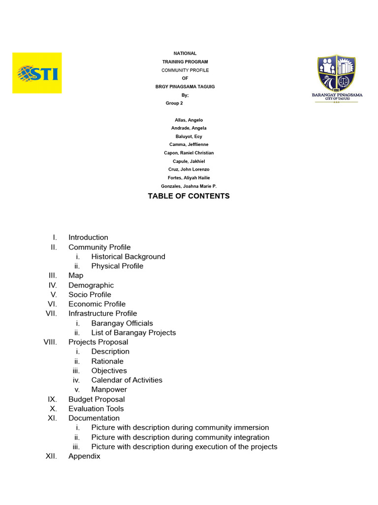 NSTP Final Task Performance | PDF