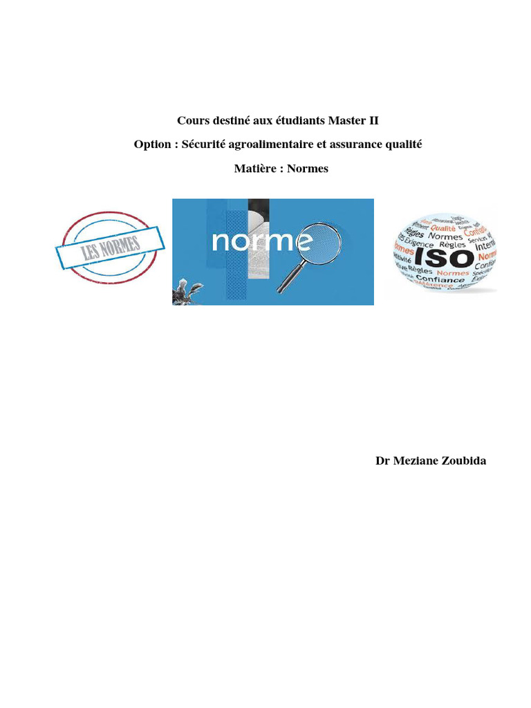 Partie 2 NORME | PDF