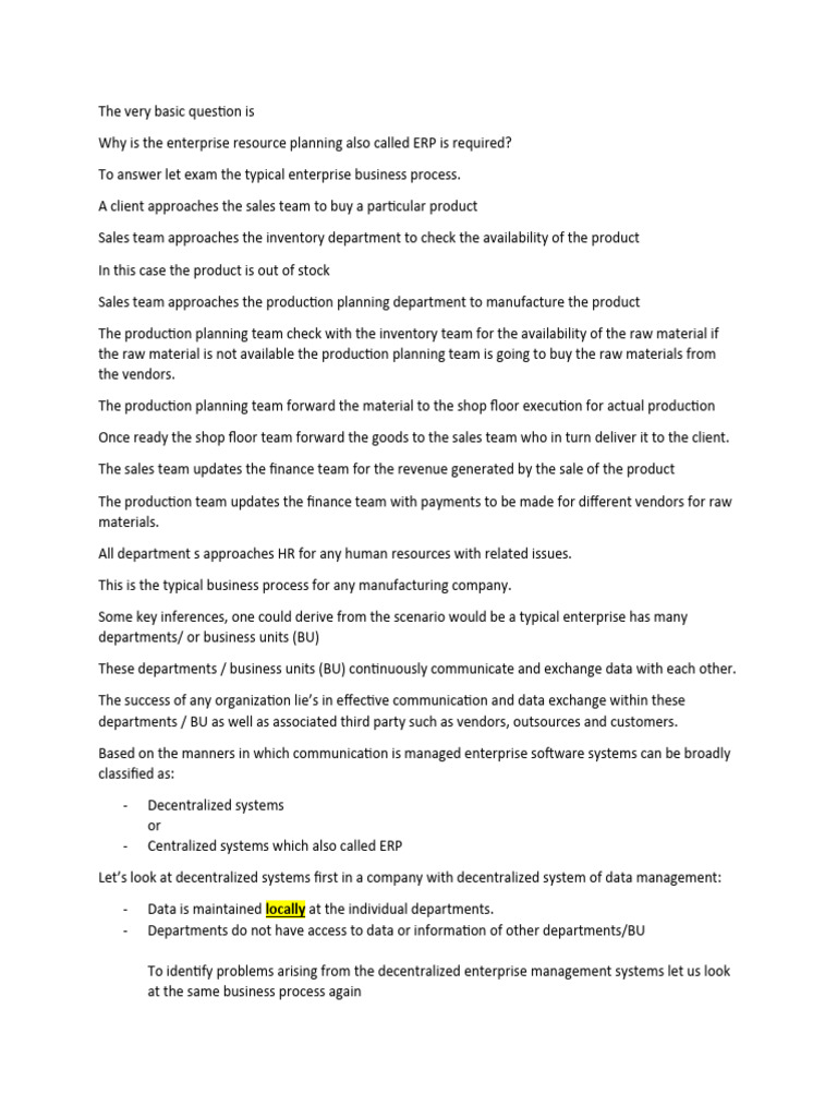 The Very Basic Question Is | PDF