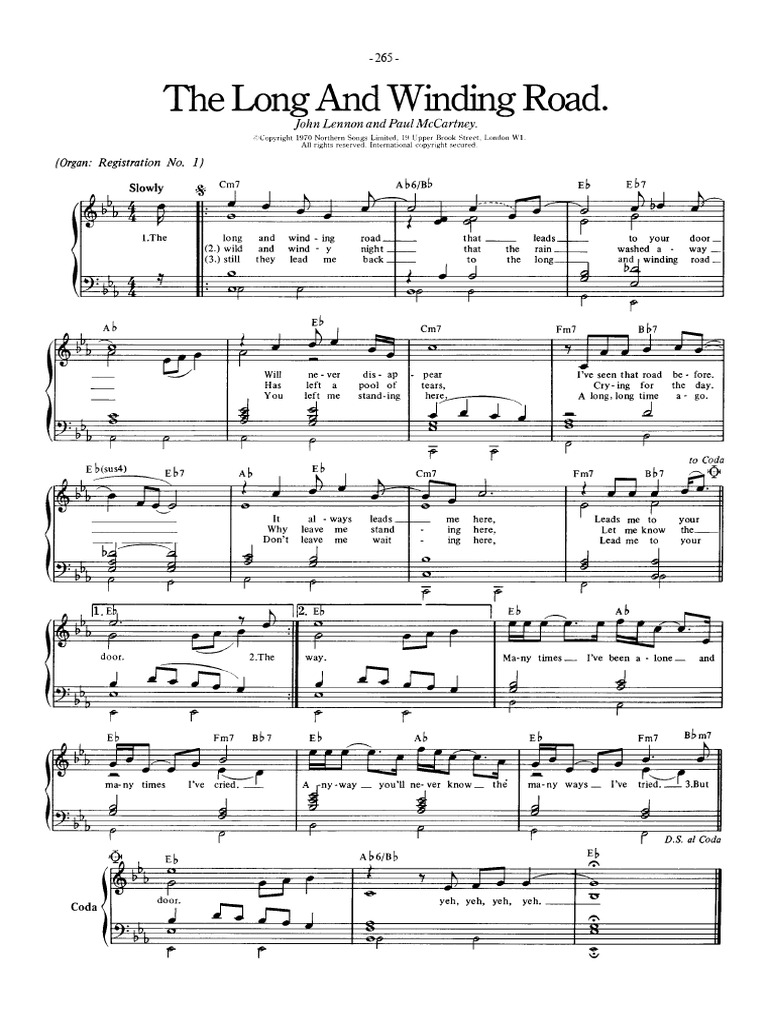 The Long and Winding Road | PDF