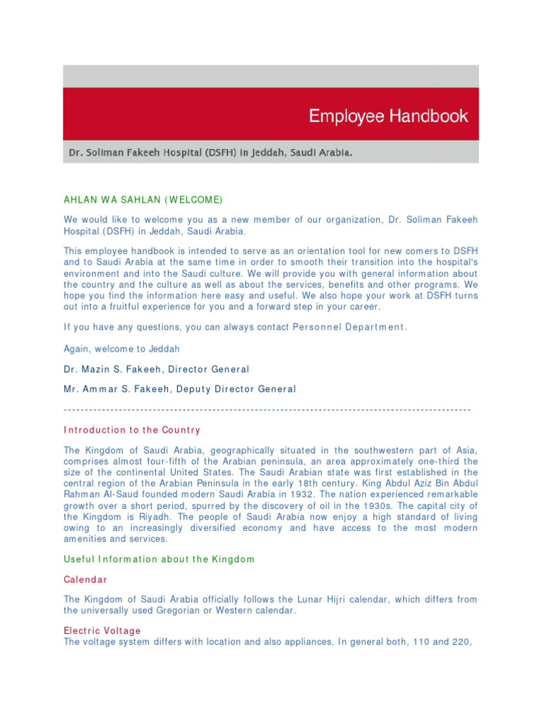 Employee Handbook Eng | PDF | Travel Visa | Employment