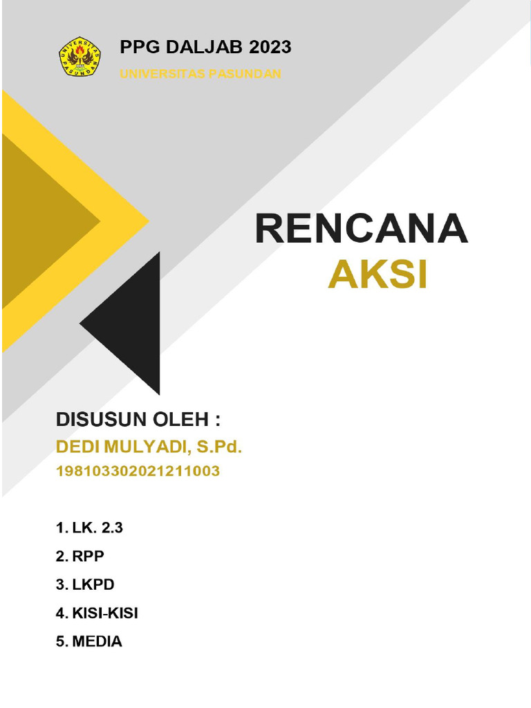 Lk.2.3 Rencana Aksi-3 | PDF