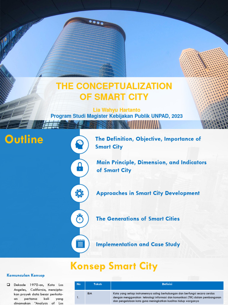 The Conceptualization of Smart City | PDF