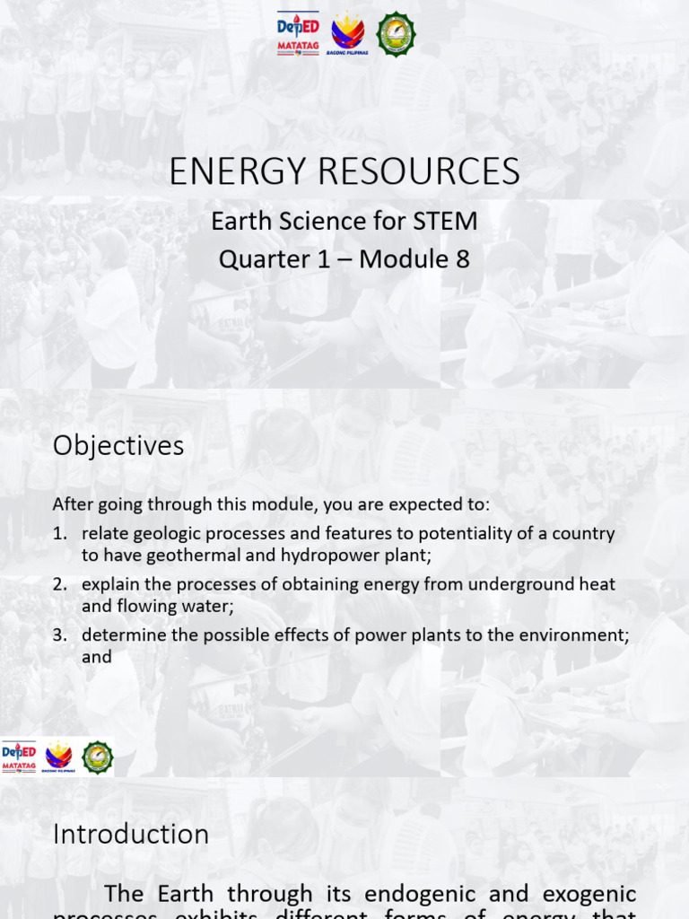 Energy Resources | PDF