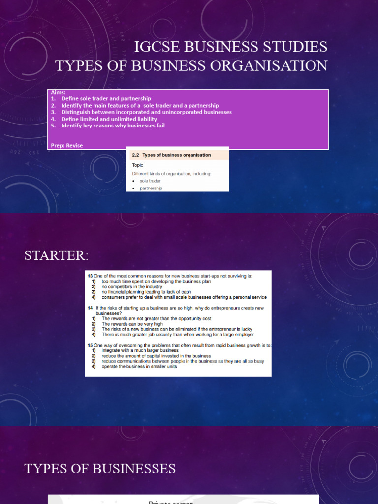 Sole Trader vs Partnership Explained | PDF | Business | Sole Proprietorship