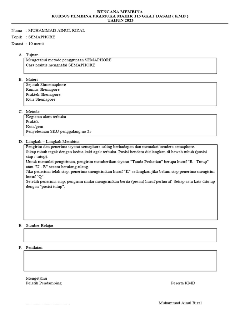 Form RM KMD 2023 | PDF