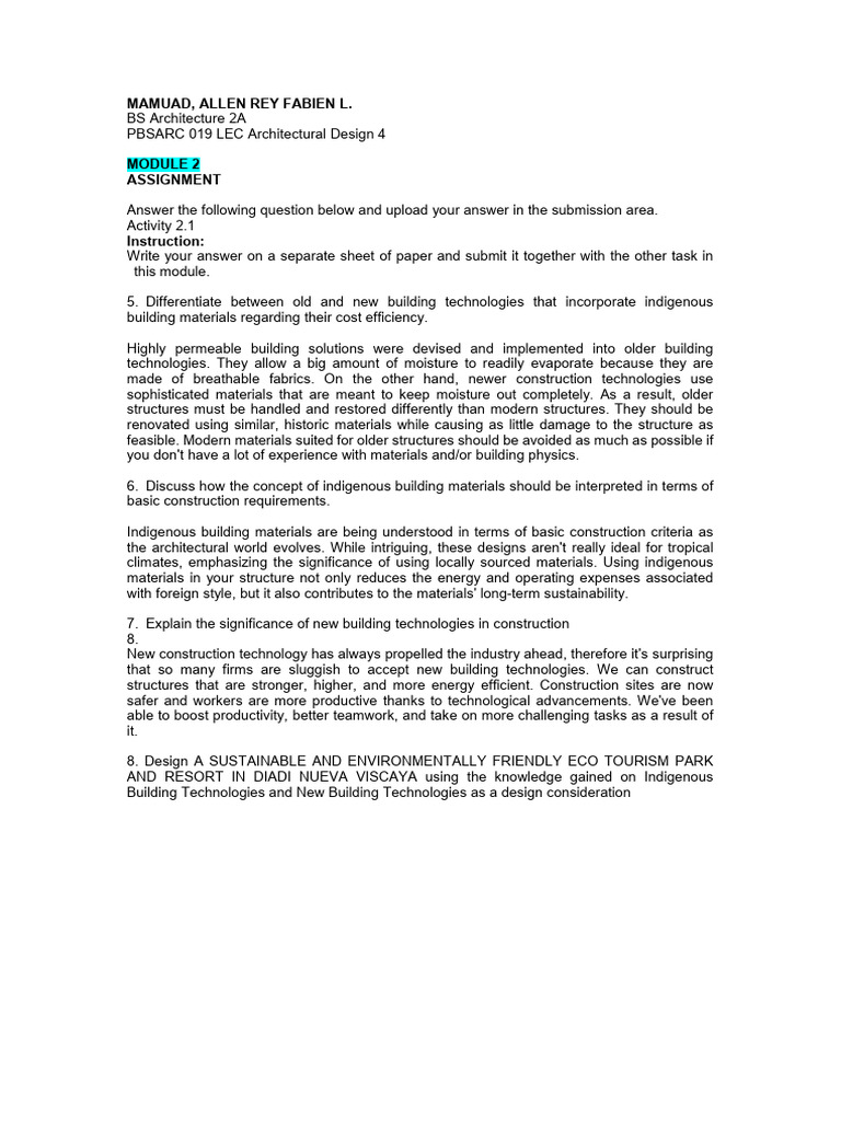 M2-Design 4-Assignment | PDF