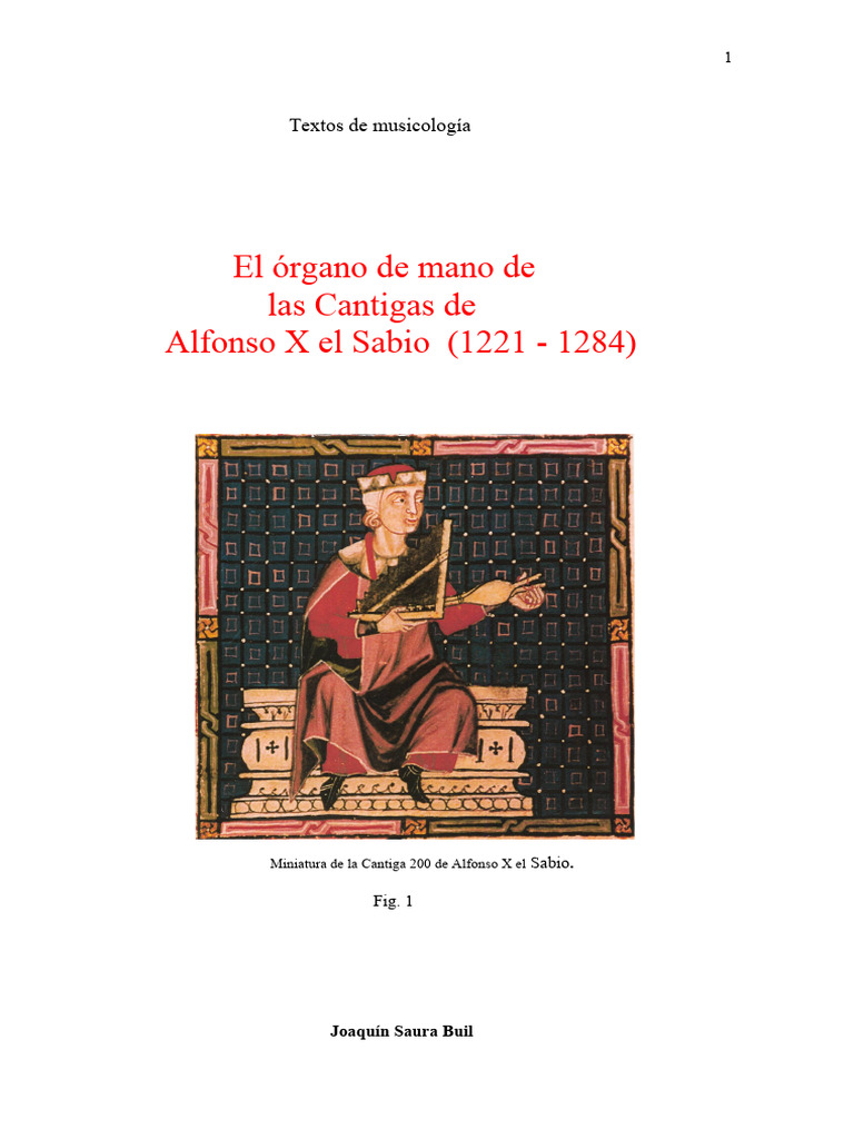 Occ81rgano Alfonso X New | PDF