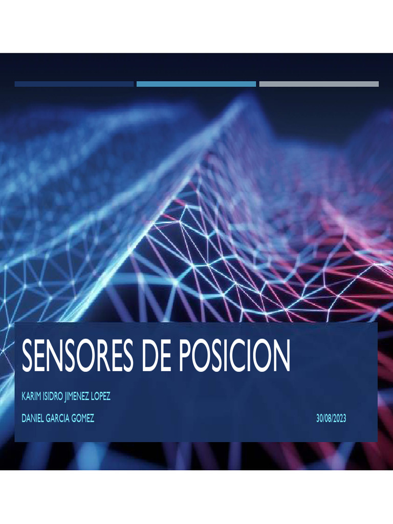 Sensores de Posicion | PDF