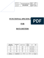 Rota Meter Yokogawa | PDF | Flow Measurement | Valve