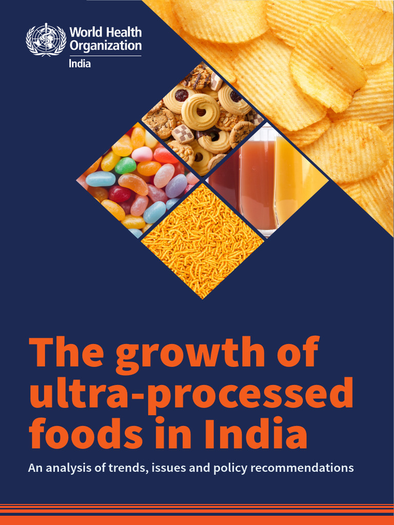 Ultra-Processed Food India | PDF