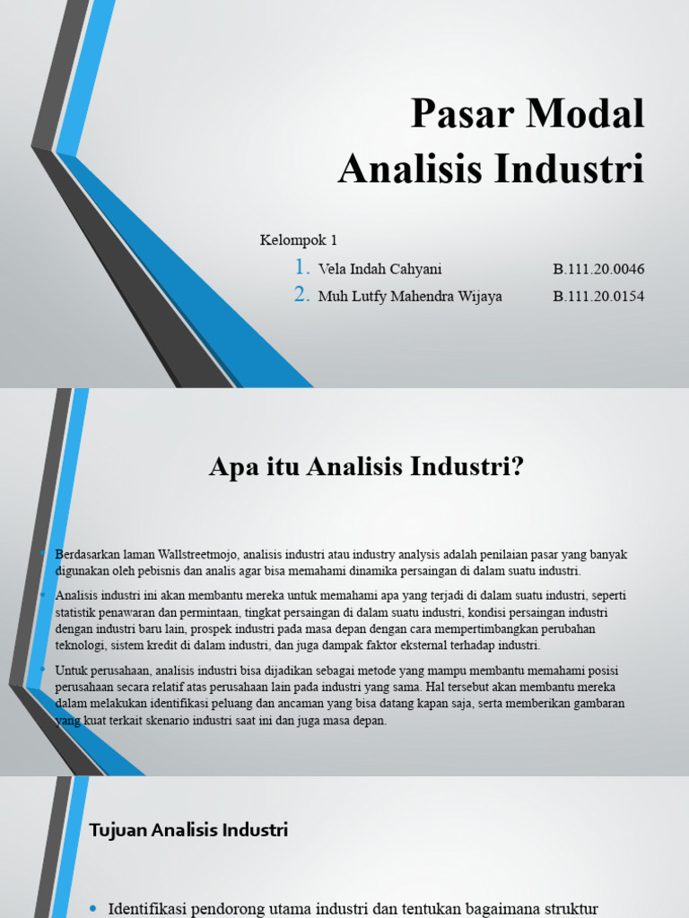 Analisis Industri | PDF