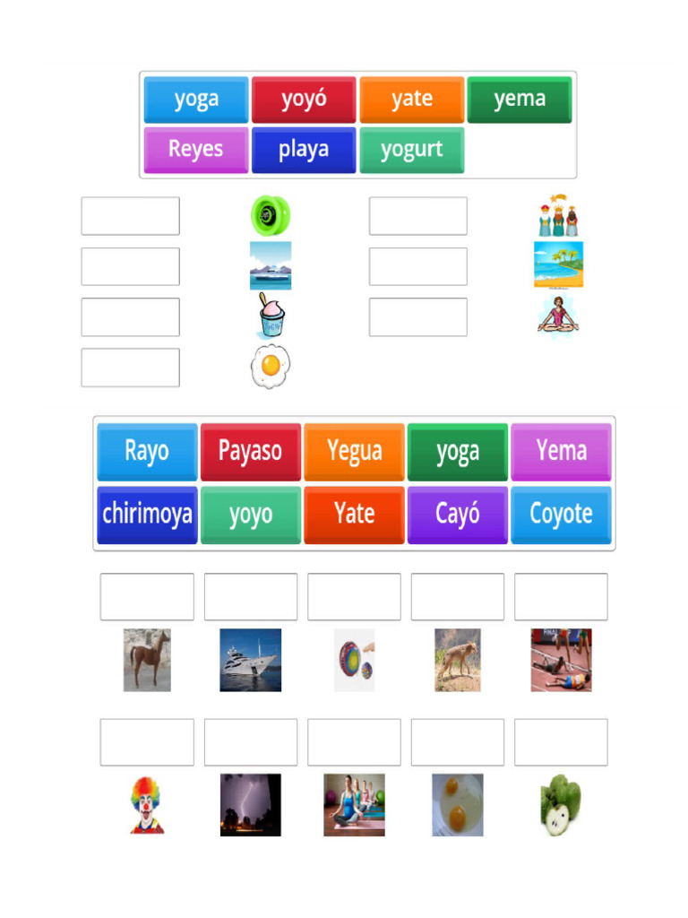 Actividades Con Las Letras | PDF