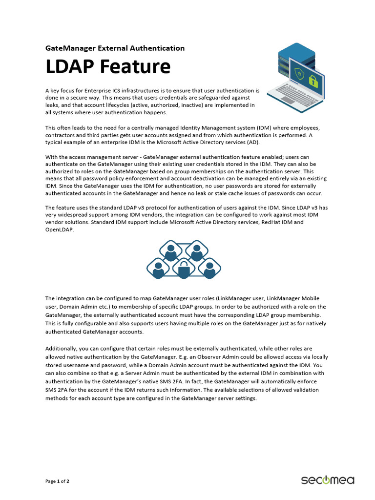 LDAP Feature Paper | PDF
