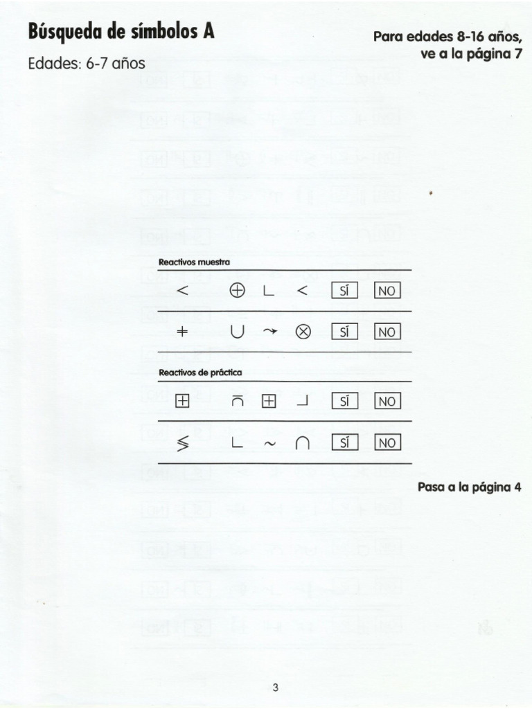 WISC-IV Protocolo Completo | PDF