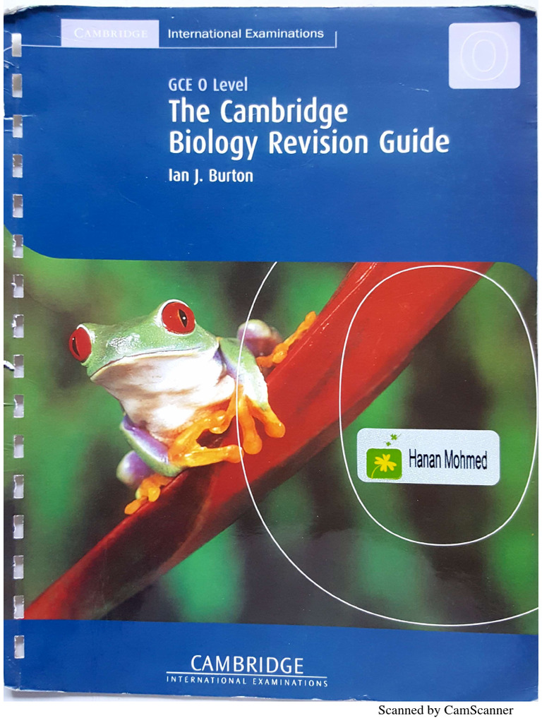 Gce Ol Biology Revision Guide | PDF